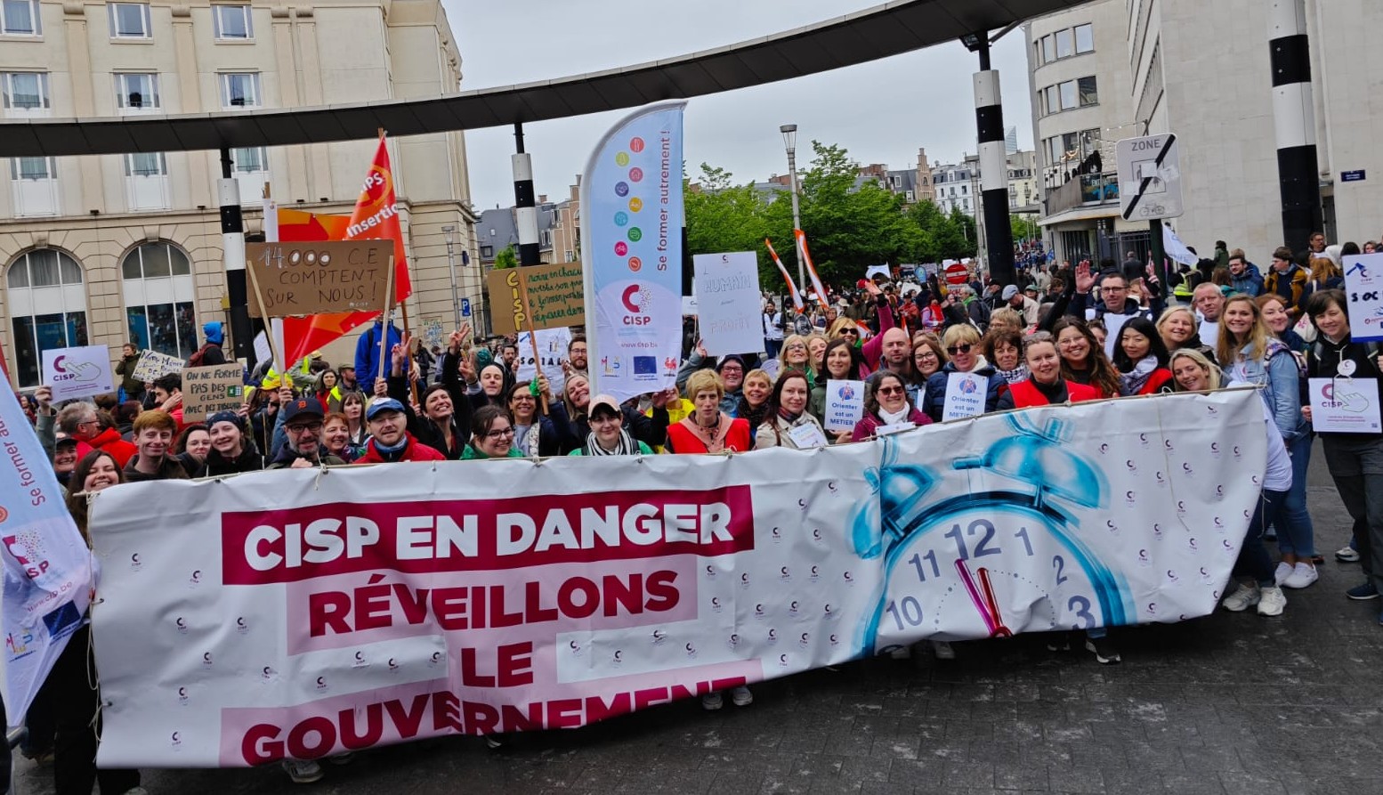 Le secteur CISP mobilisé avec le non-marchand à Bruxelles - Interfede